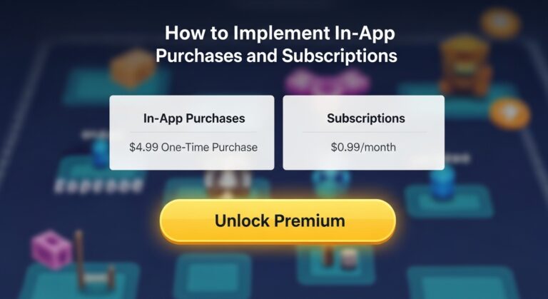 Implementing In-App Purchases and Subscriptions: 5 Essential Steps for ...